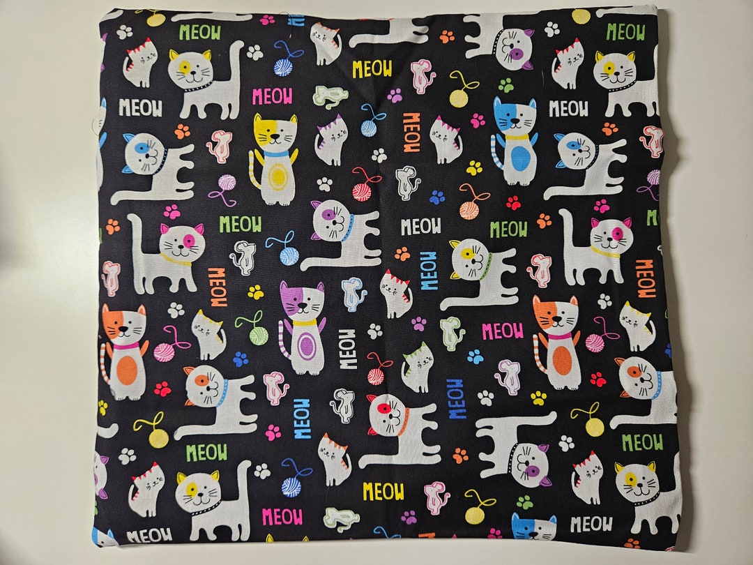 Meow Cotton Cat Crinkle Mat: Starter Kit - Etsy