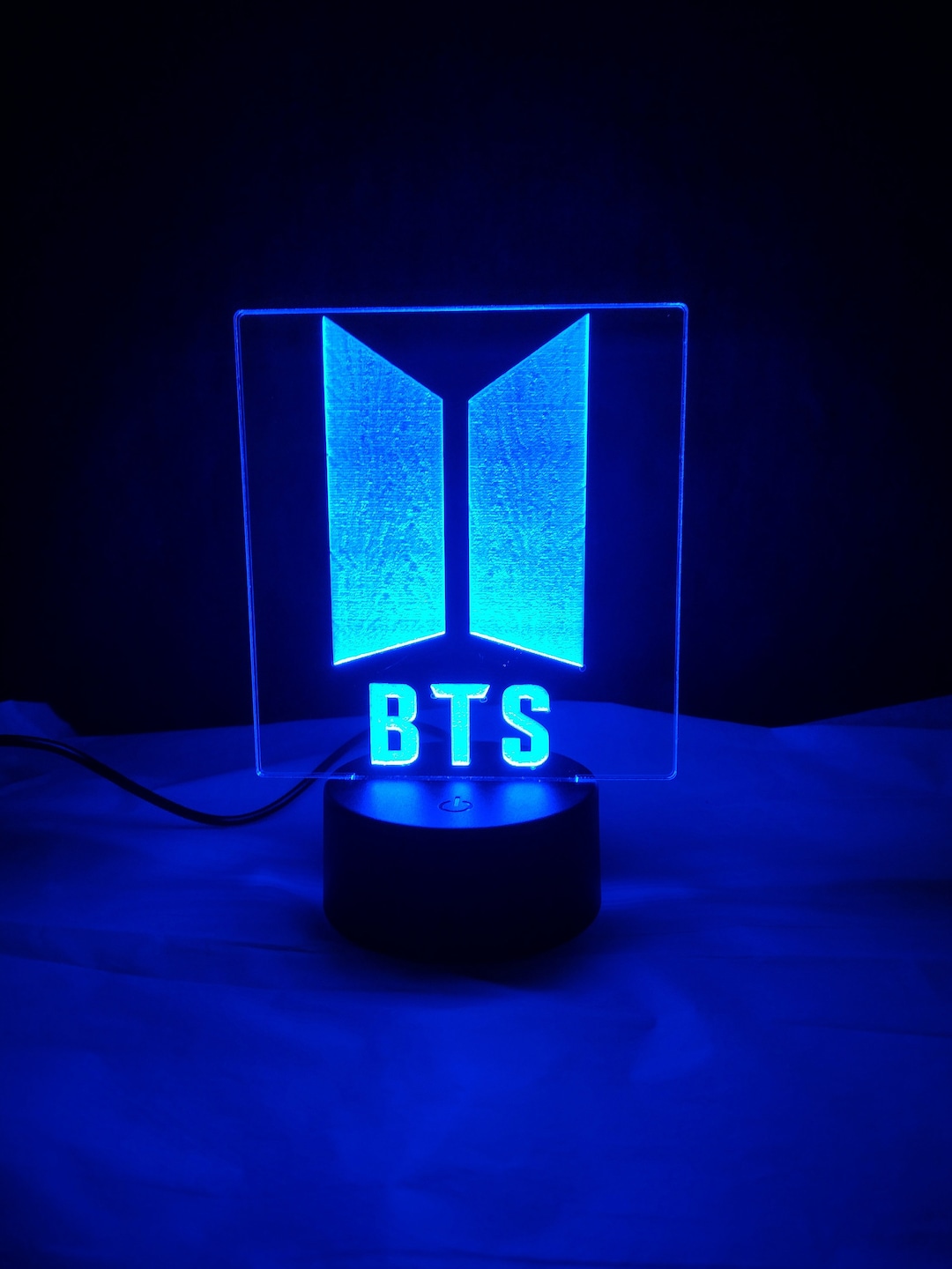 BTS Inspired L.e.d Light BTS Room Decoration BTS Fan Decor - Etsy