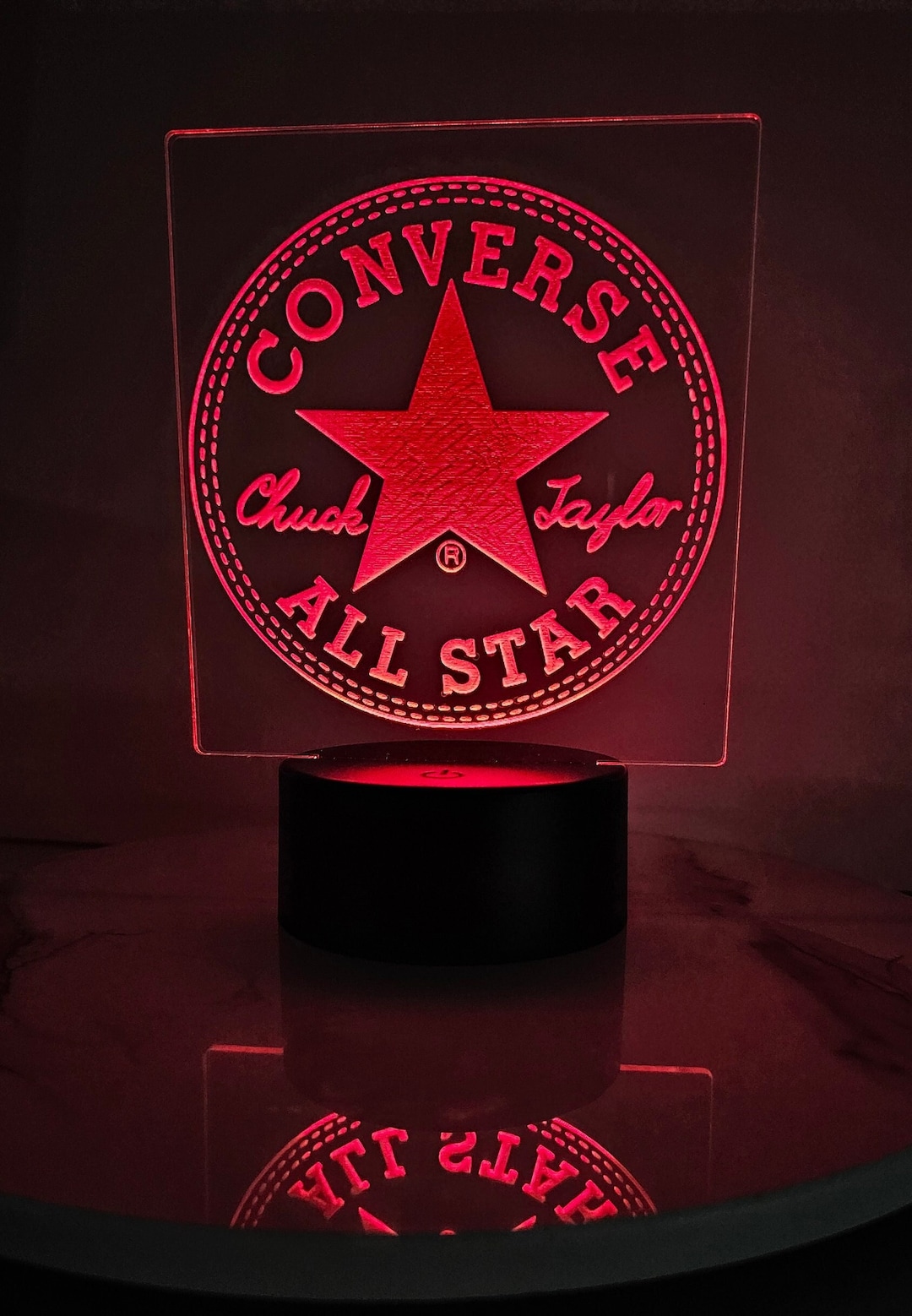 Converse Sneaker L.e.d Light Room Decoration Chuck Taylor Decor ...