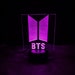 BTS Inspired L.e.d Light BTS Room Decoration BTS Fan Decor - Etsy