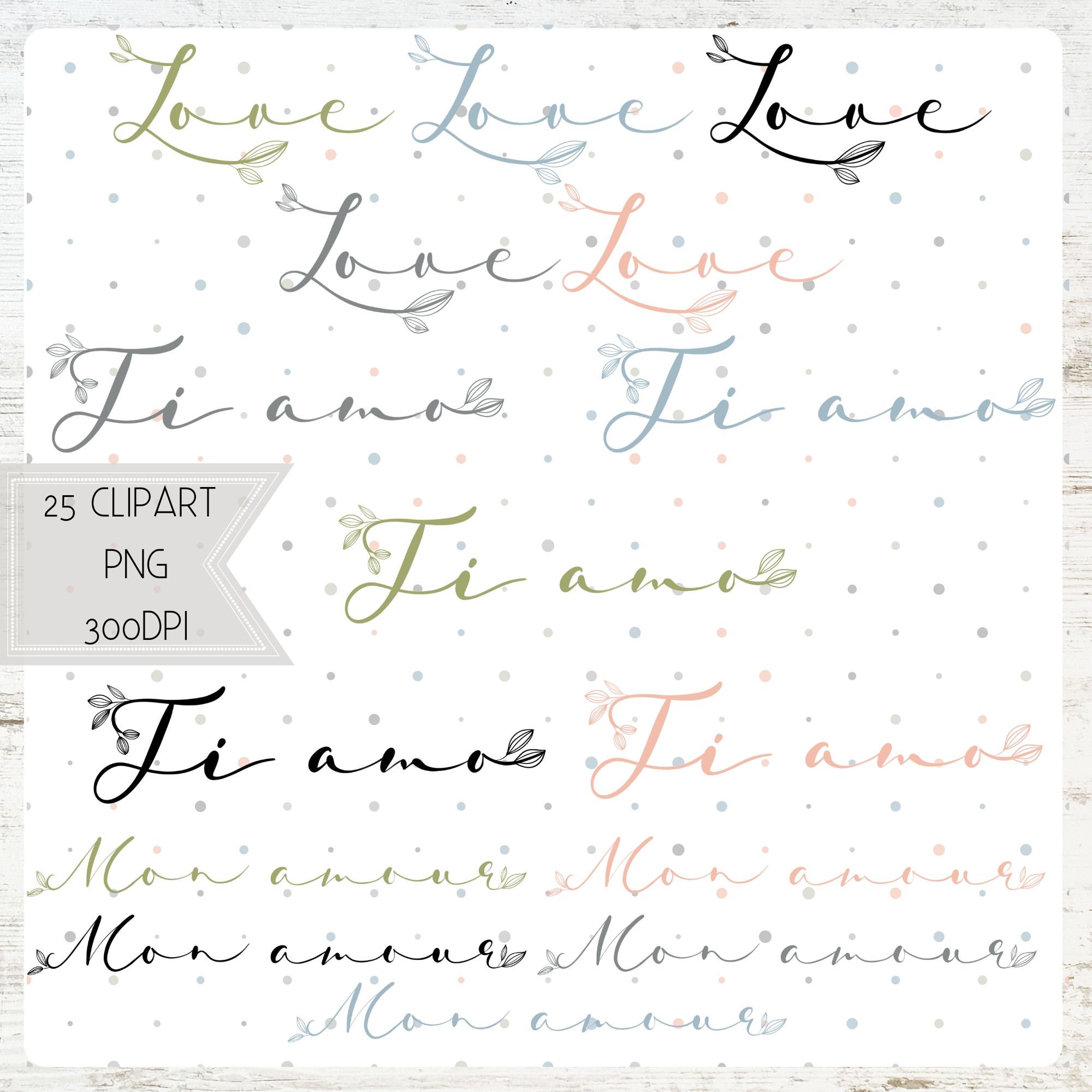 HANDWRITING Digital Paper Pack, Leaf Digital Paper, Watercolor ...