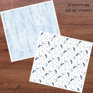 ARTIC Pattern, ARTIC Png , Winter, Printable, Scrapbooking, Nordic ...