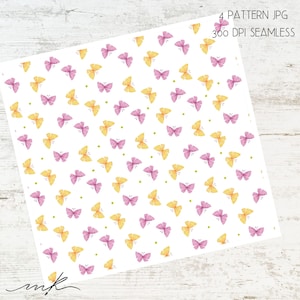 DIGITAL PATTERN SEAMLESS, Polka Dots Watercolor, Rose Pattern ...