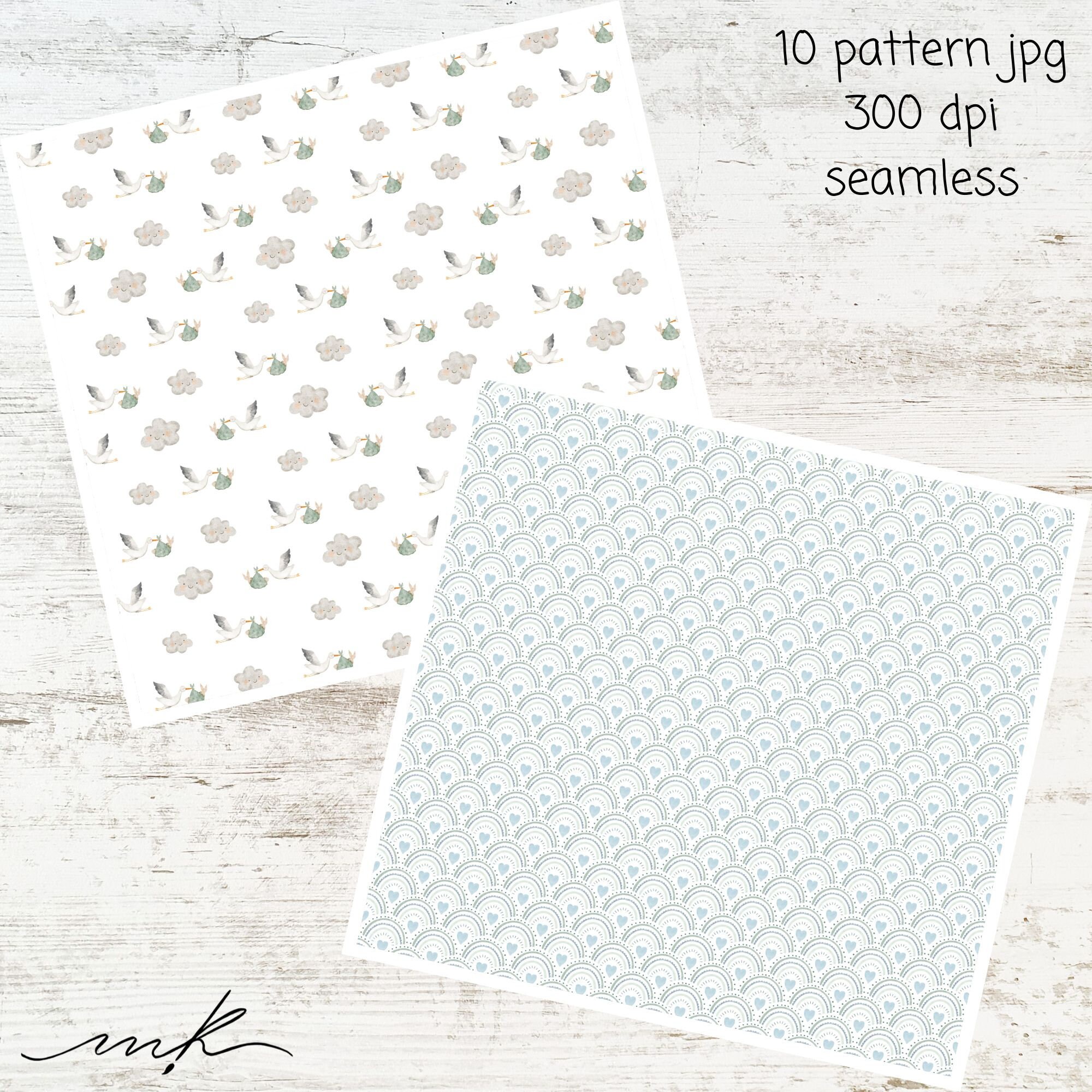 Oh Baby , Digital Paper, Digital Pattern, Baby, Nursery Printable, Baby ...