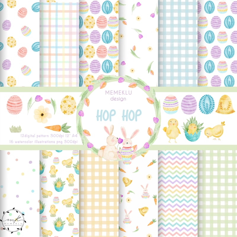 Easter Clipart - Etsy