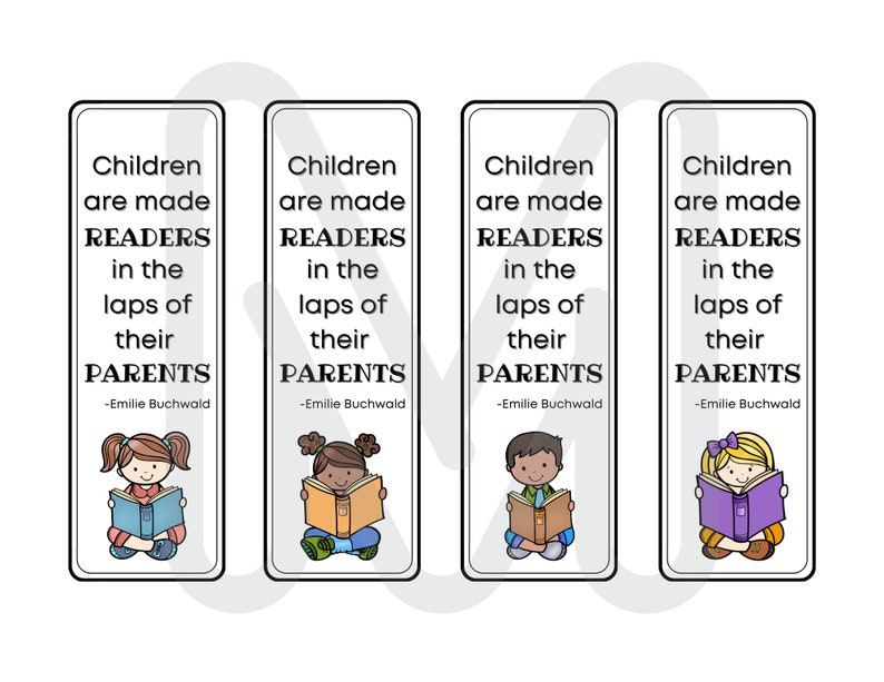 Printable Bookmarks, Parent Gift, Teacher, Back to School Night ...