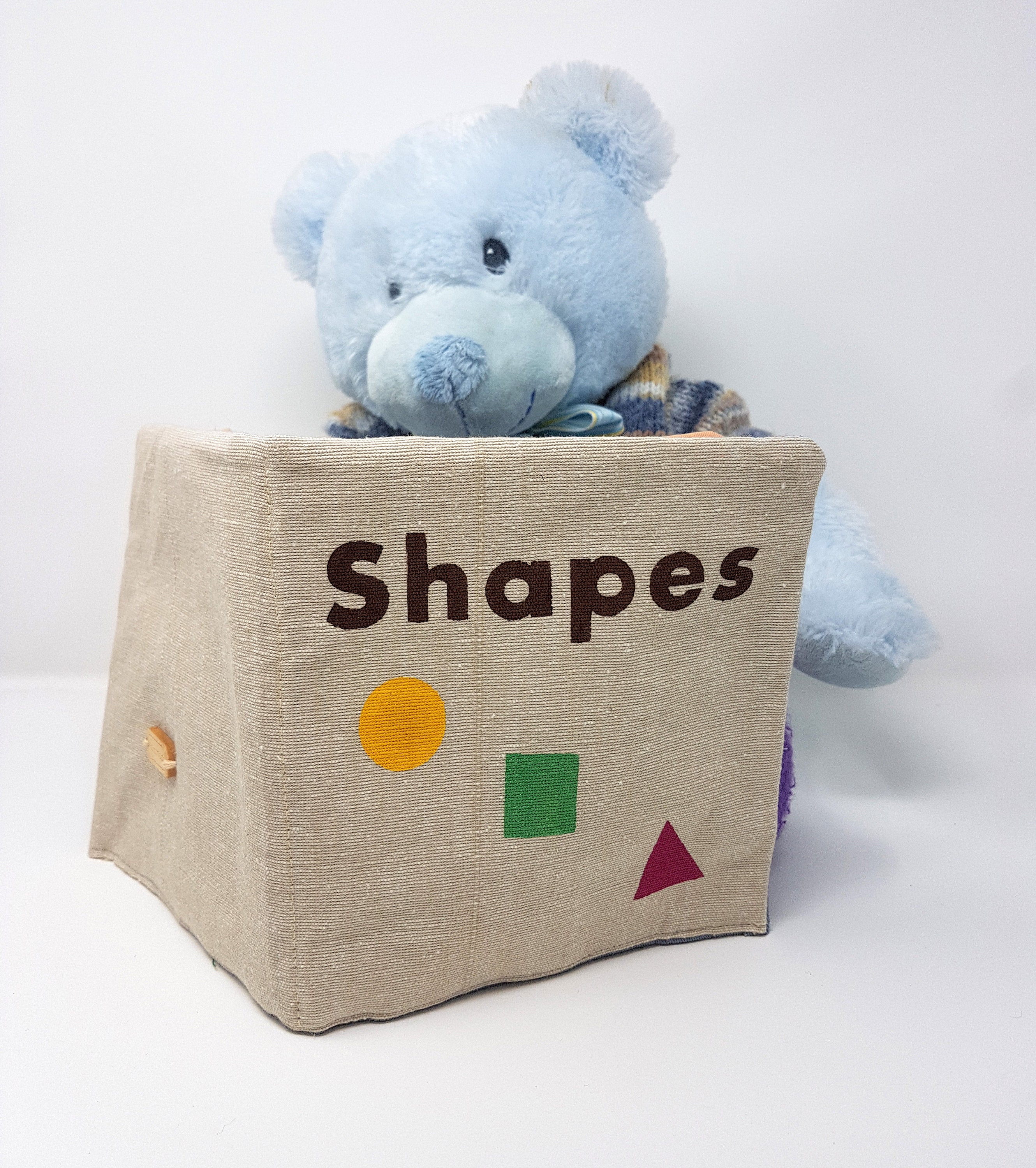 Toddler Quiet Book: shapes, Shapes Activity Book, Sensory Busy Book ...