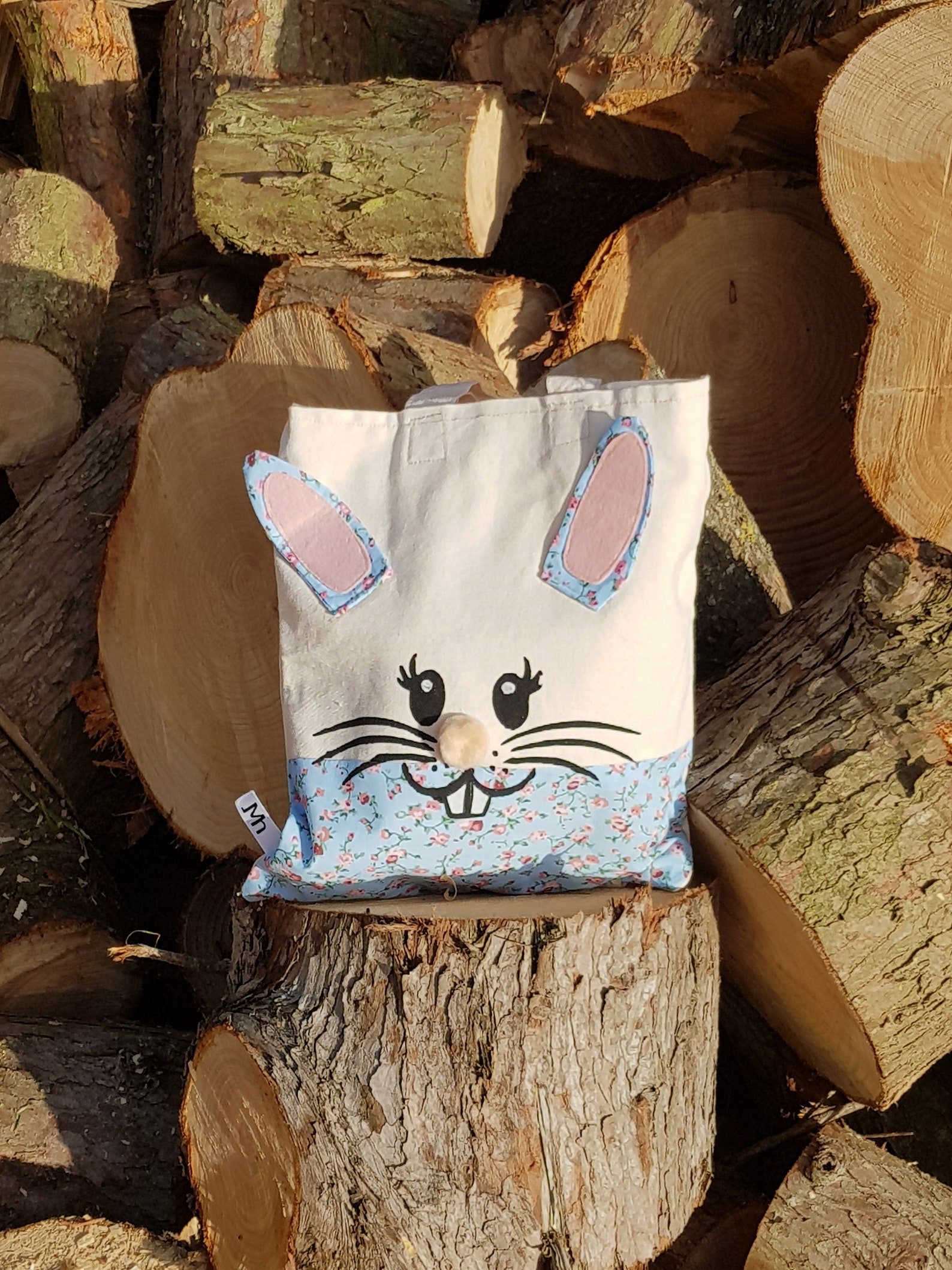 Bunny Rabbit Tote Bag Gift for Toddlers Mini Tote Bag - Etsy UK