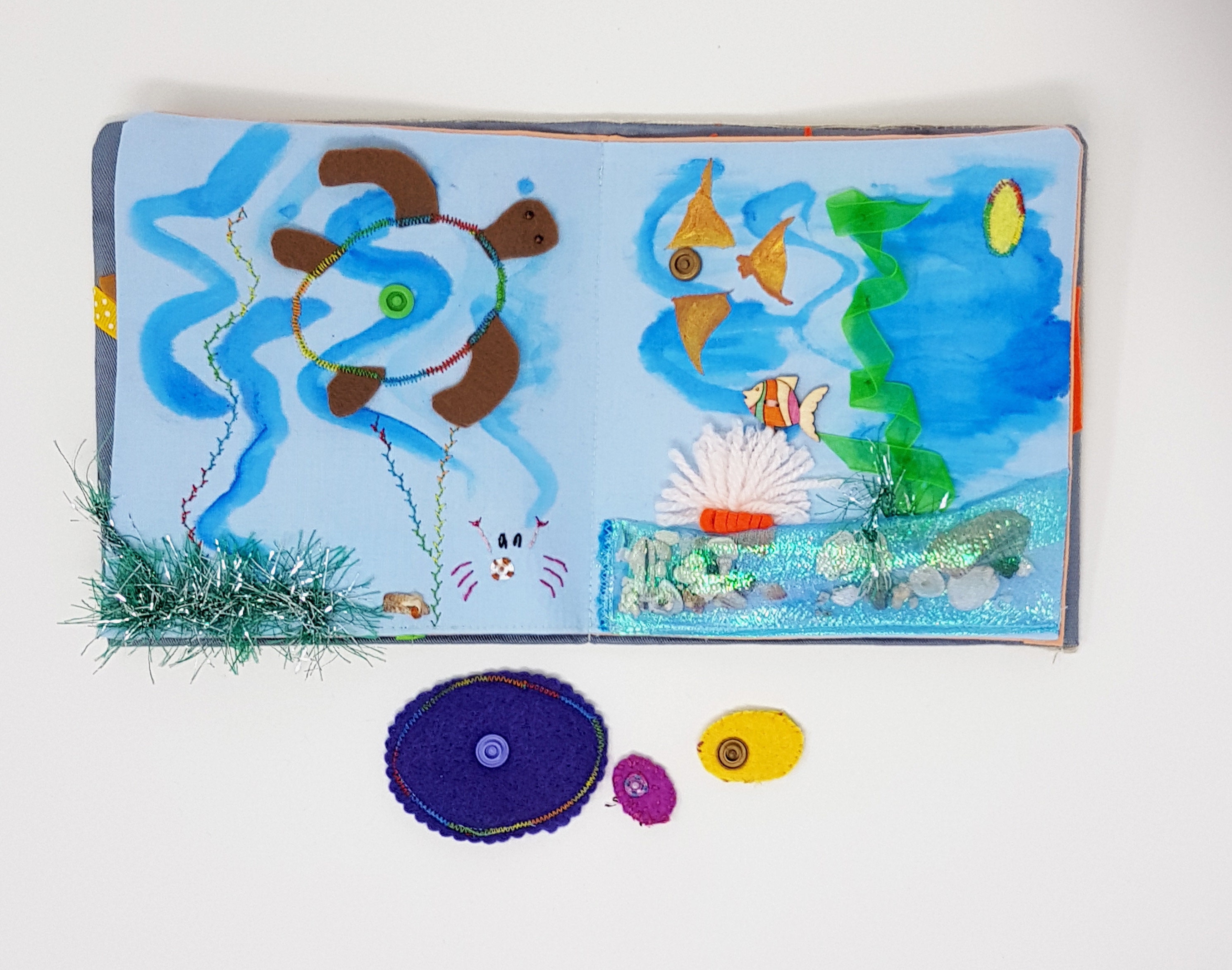 Toddler Quiet Book: shapes, Shapes Activity Book, Sensory Busy Book ...