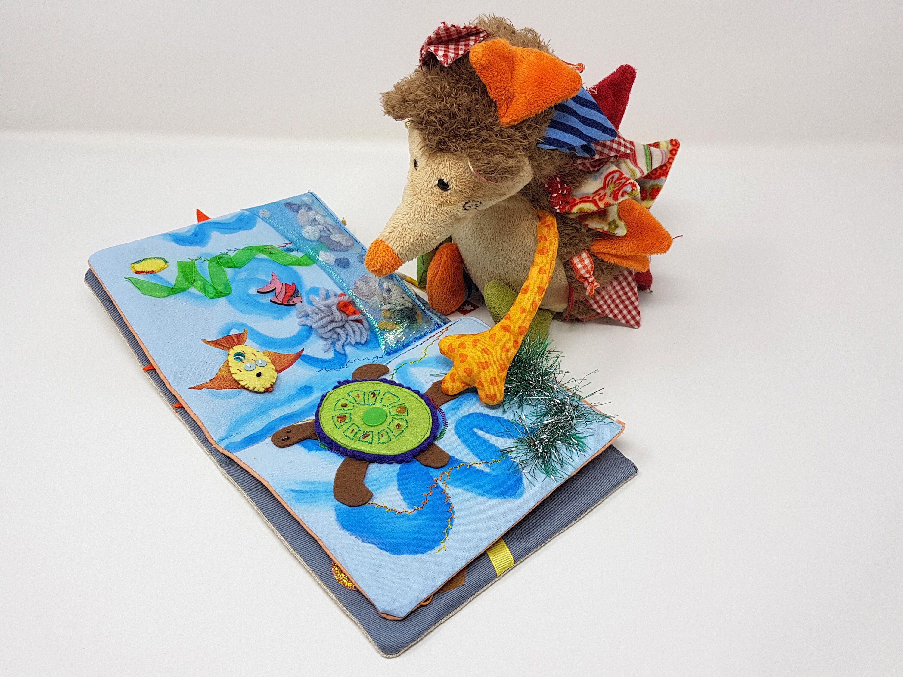 Toddler Quiet Book: shapes, Shapes Activity Book, Sensory Busy Book ...