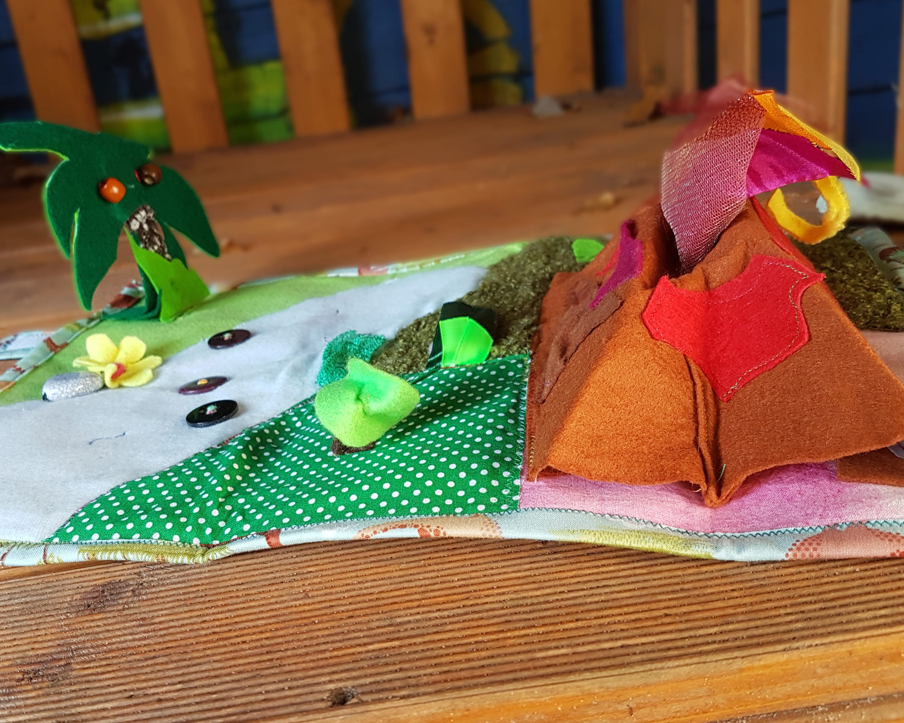 Dinosaur Land Play Mat Roll up Quiet Play Mat Quiet Book - Etsy