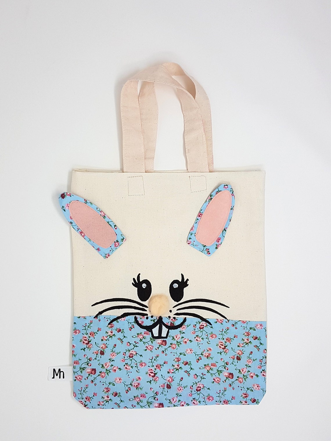 Bunny Rabbit Tote Bag Gift for Toddlers Mini Tote Bag - Etsy UK