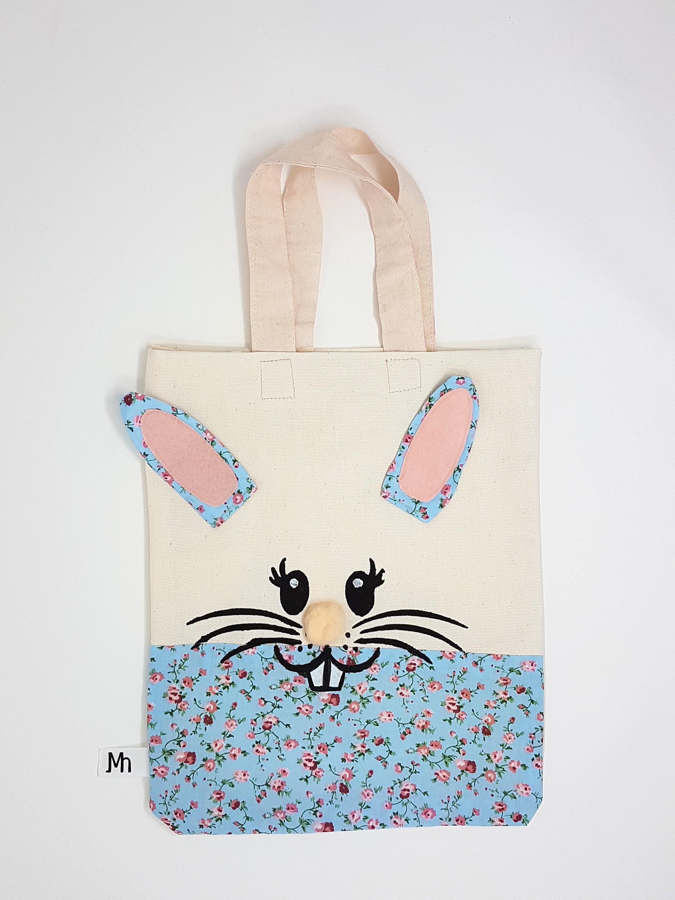 Bunny Rabbit Tote Bag Gift for Toddlers Mini Tote Bag - Etsy UK