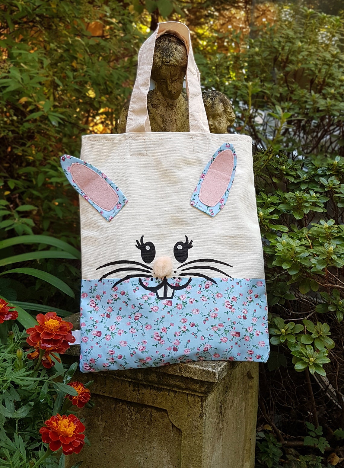 Bunny Rabbit Tote Bag Gift for Toddlers Mini Tote Bag - Etsy UK