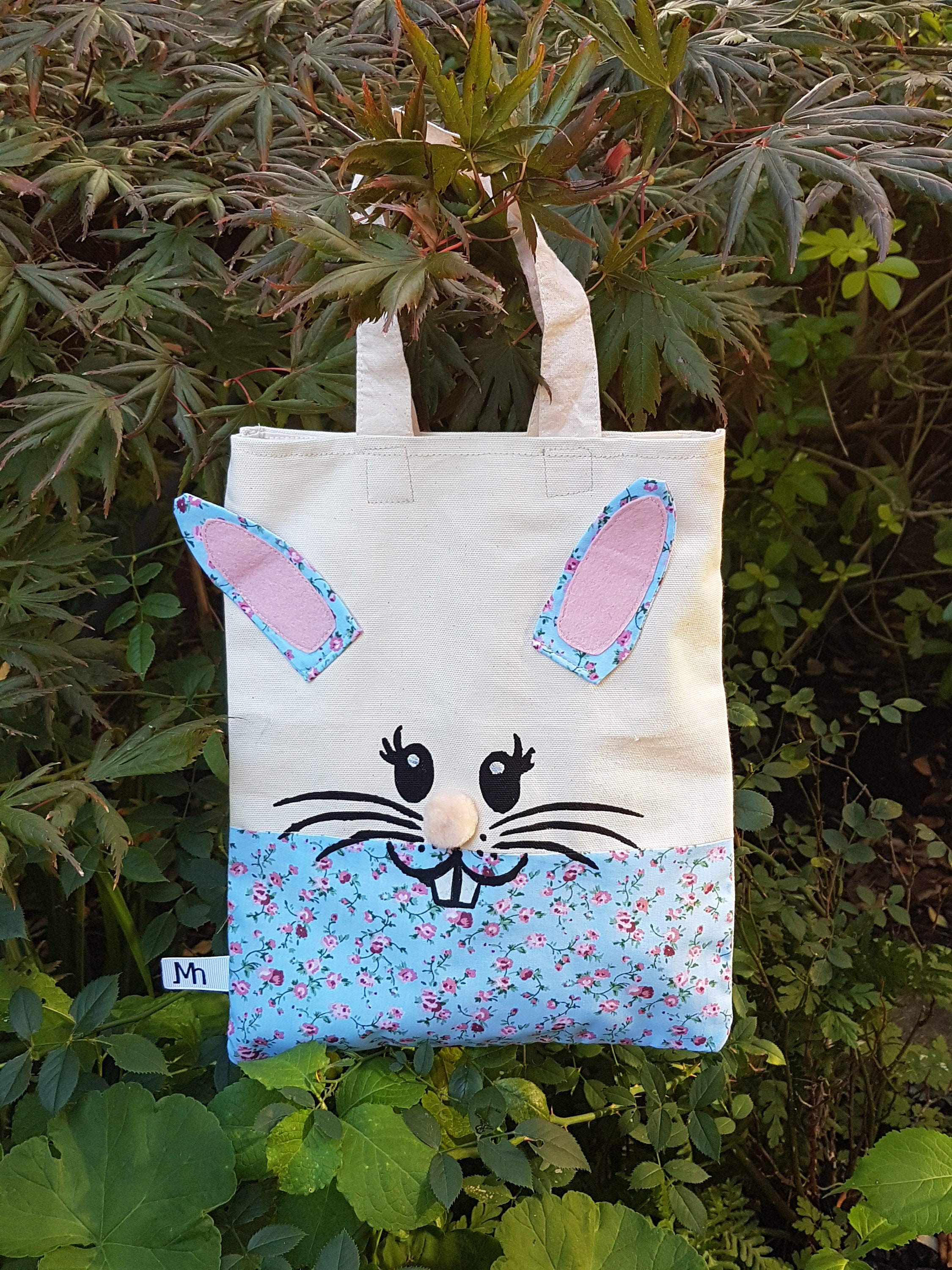 Bunny Rabbit Tote Bag Gift for Toddlers Mini Tote Bag - Etsy UK