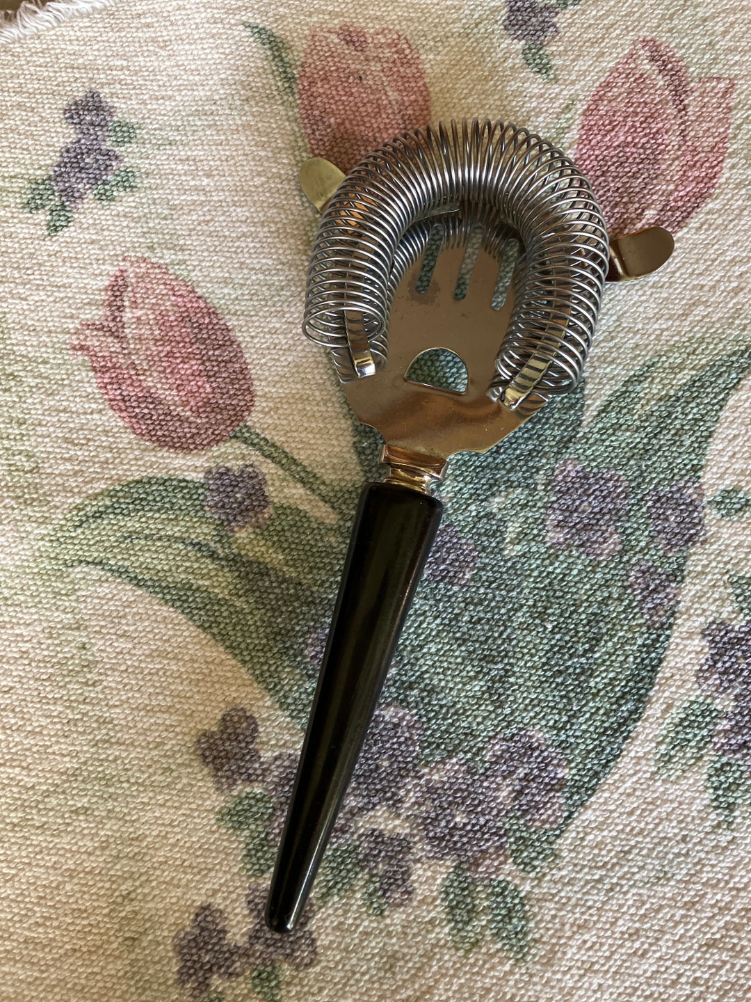 Vintage Cocktail Strainer, Stainless Steel - Etsy