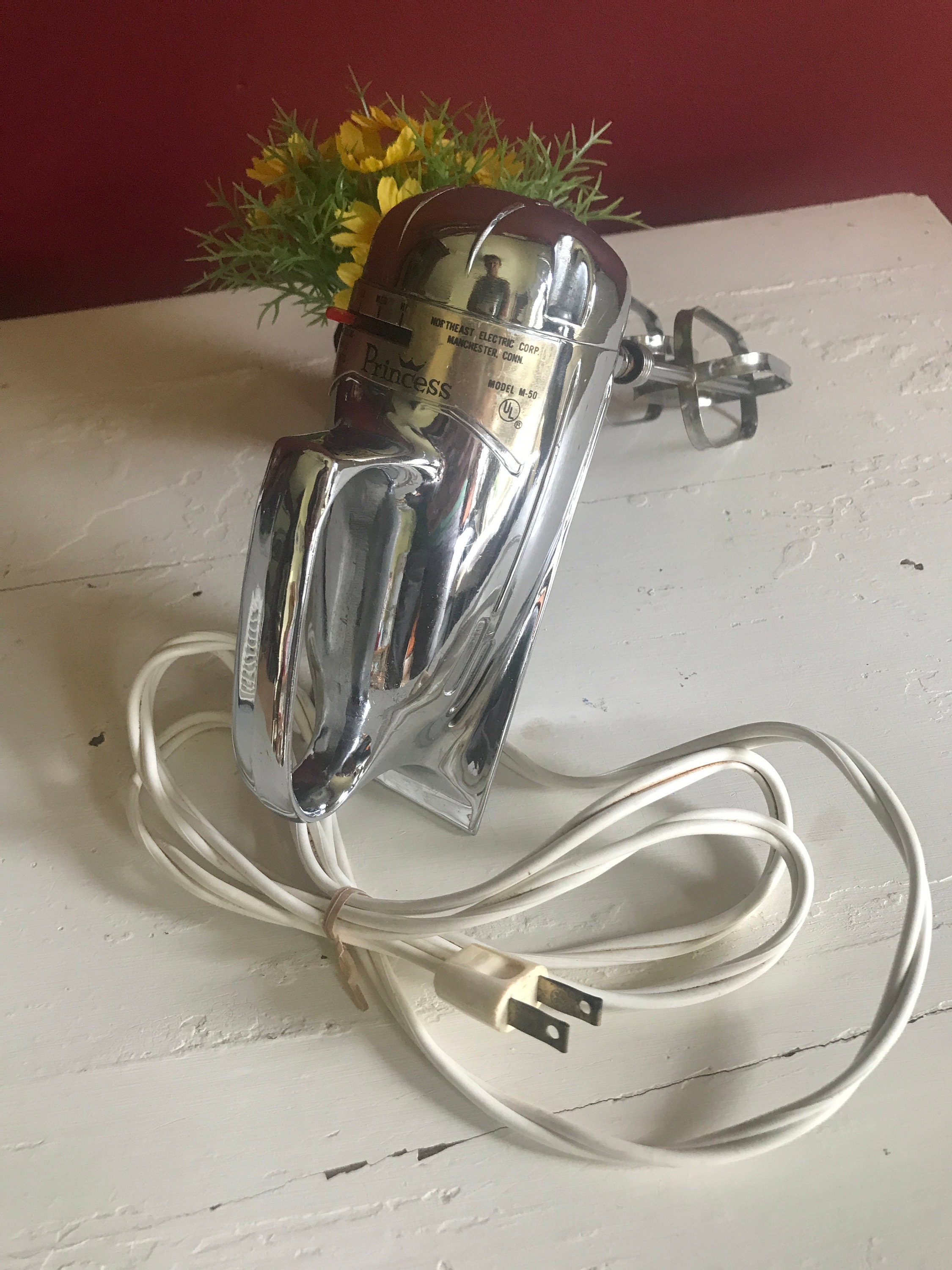 Vintage Princess Mixer Chrome 1950s Rare - Etsy