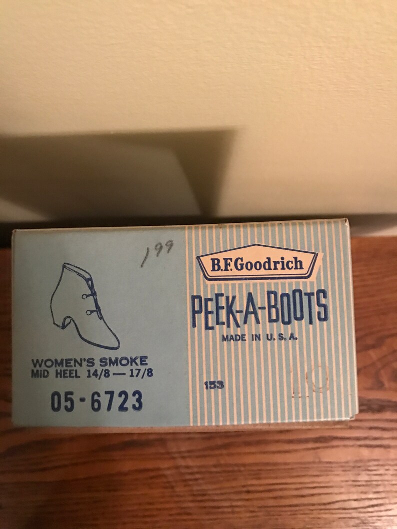 Vintage Koroseal Peek-a-boots Display Box , B.F Goodrich - Etsy