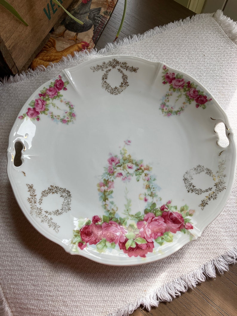 Beautiful Vintage Weimar Plate, Germany - Etsy