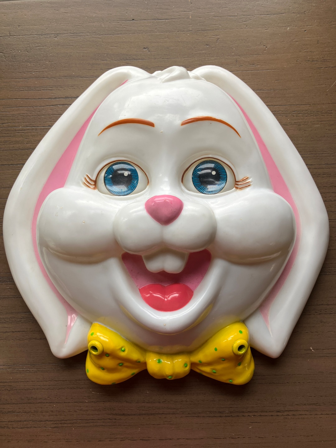 Vintage Cute Bunny Face , Talking, Moving Eyes , Motion Activated - Etsy