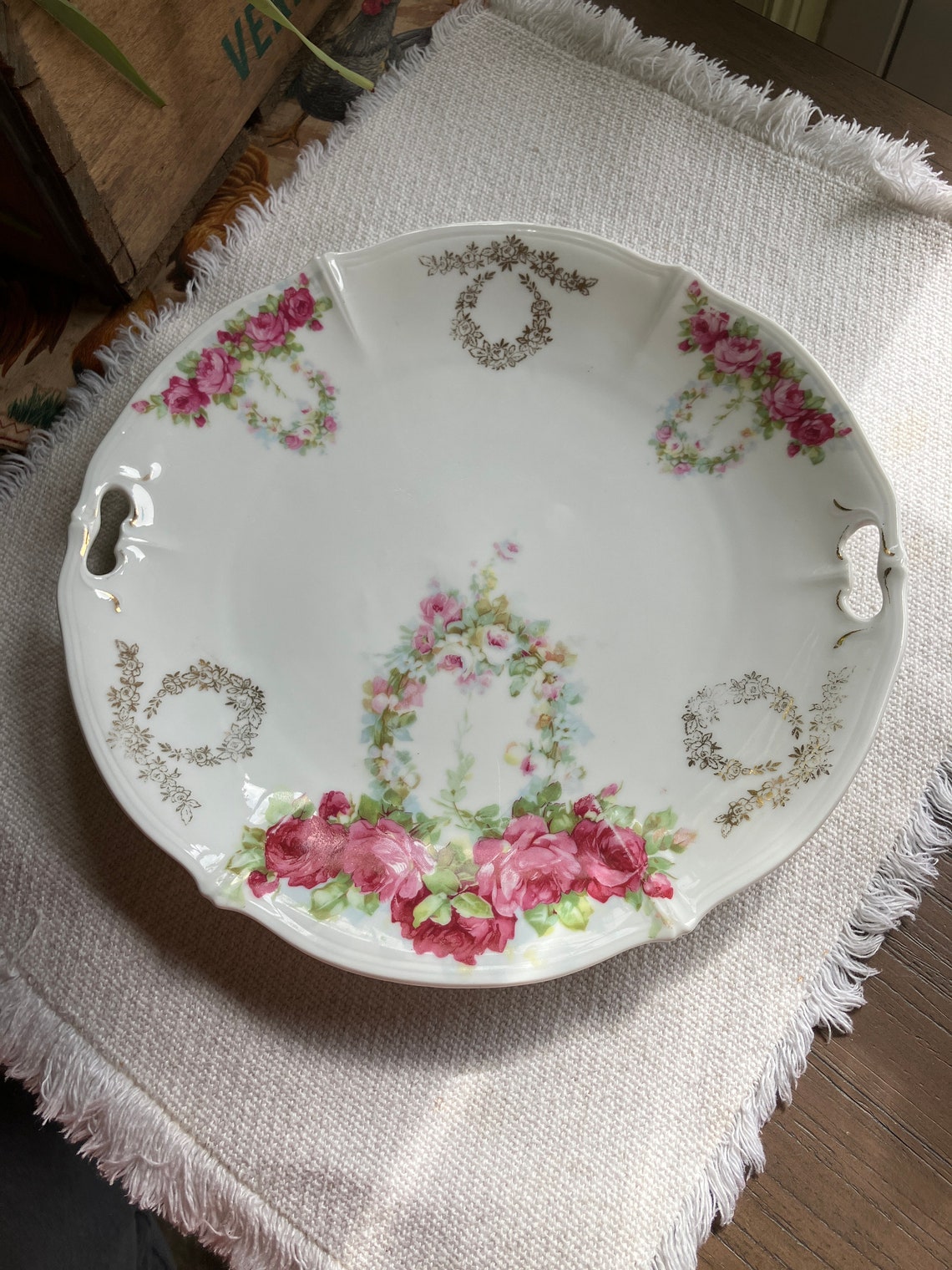 Beautiful Vintage Weimar Plate, Germany - Etsy