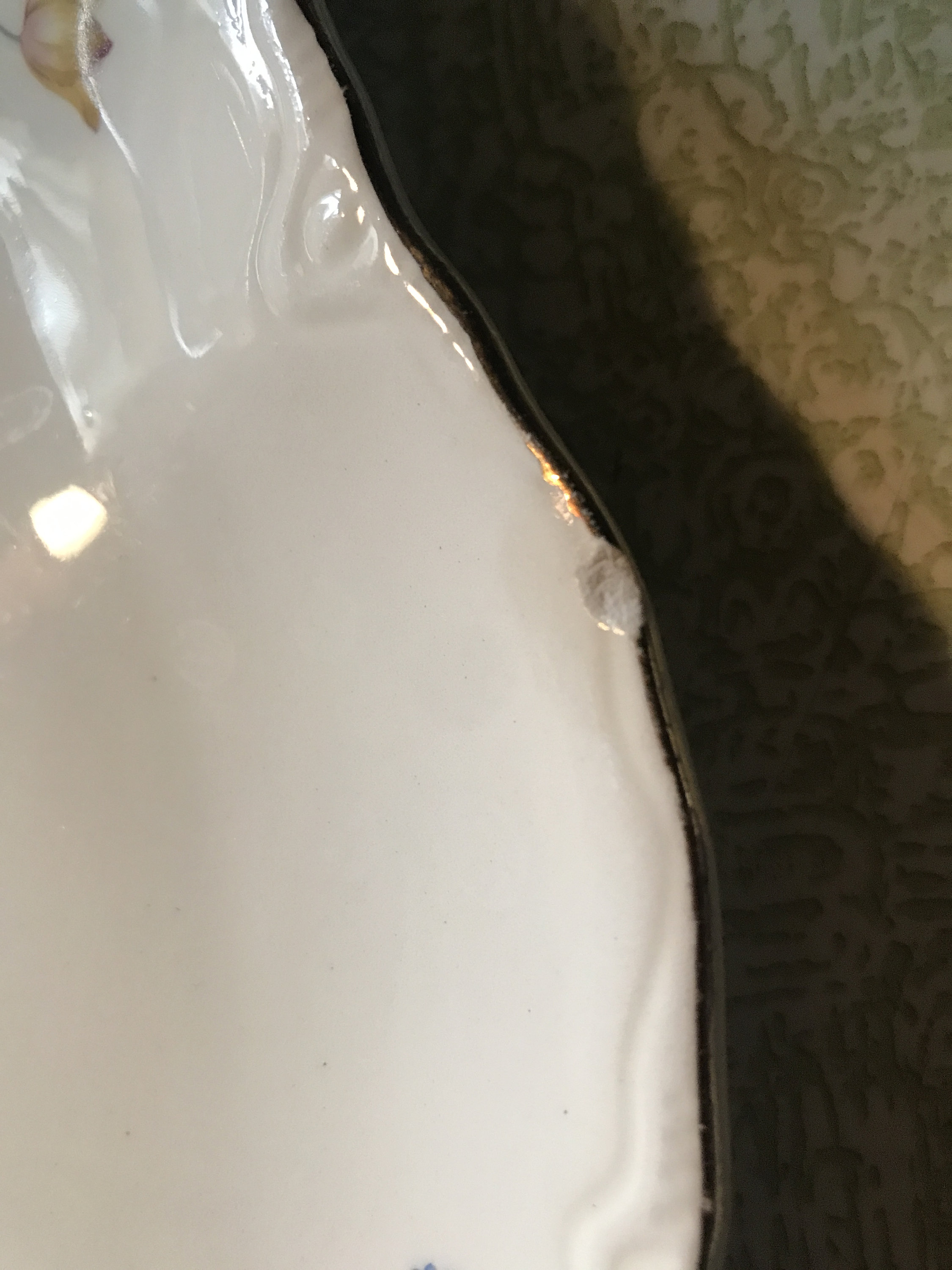 Vintage Platter With Beautiful Floral Pattern - Etsy