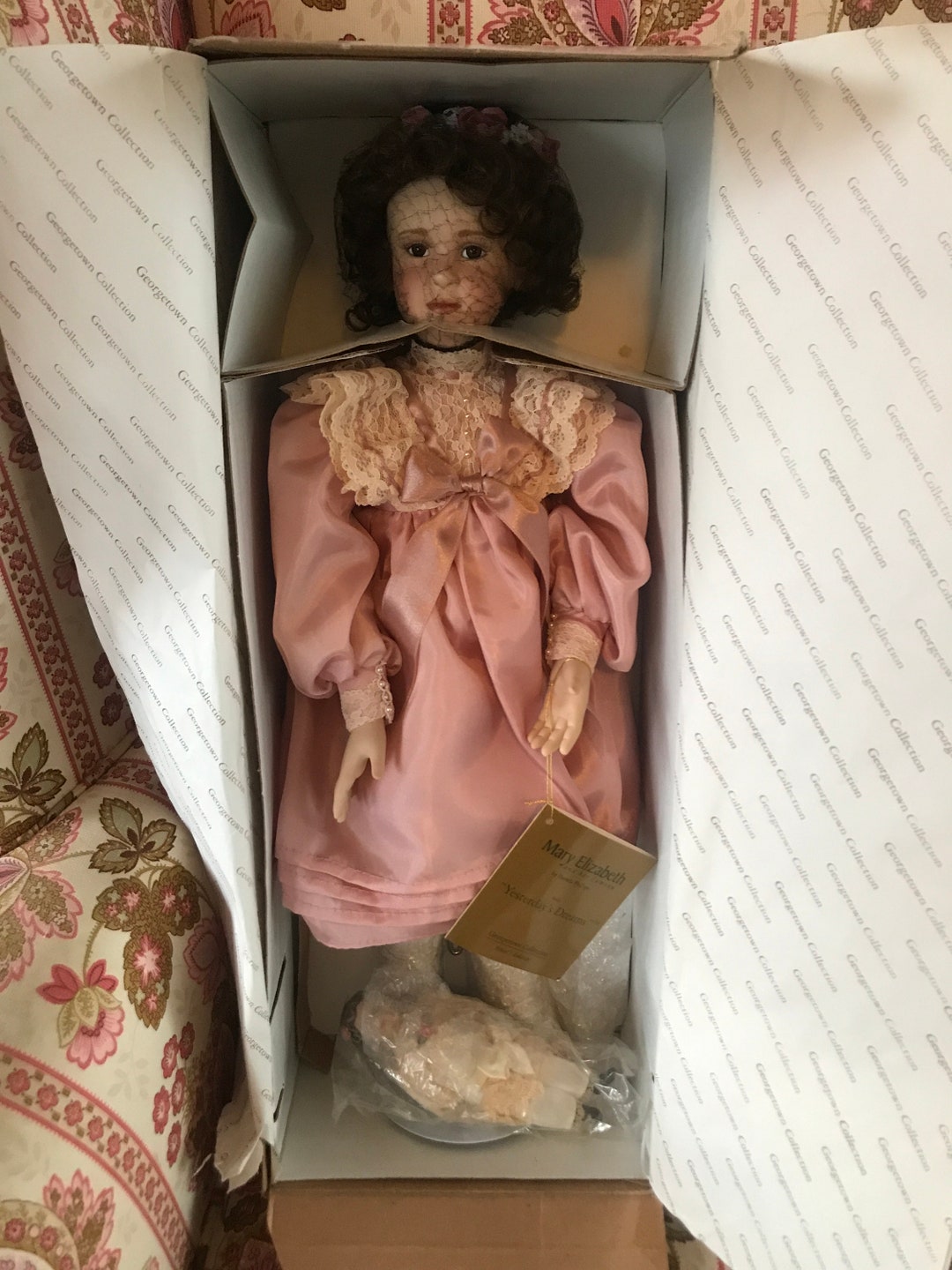 Vintage Georgetown Collection Porcelain Doll , Mary Elizabeth and Her ...