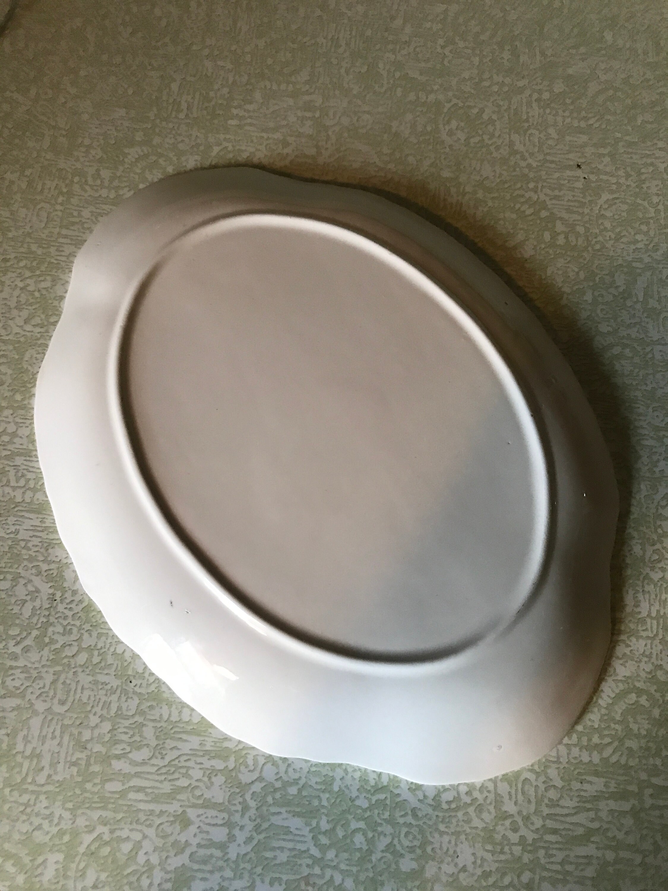 Vintage Platter With Beautiful Floral Pattern - Etsy