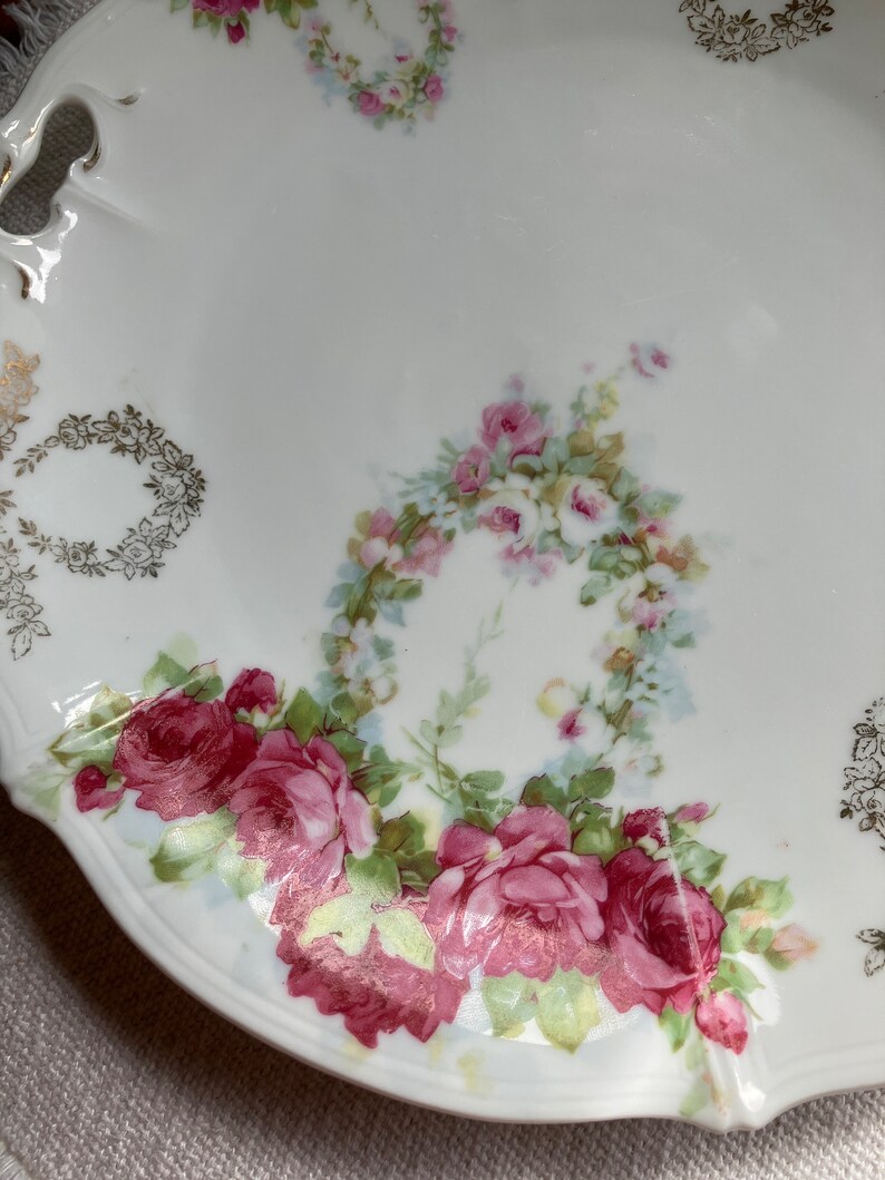 Beautiful Vintage Weimar Plate, Germany - Etsy