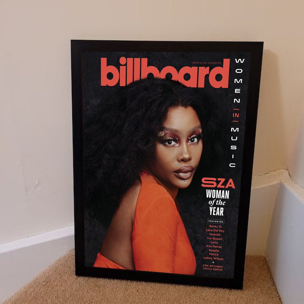 SZA Magazine 2023 Poster, SZA 2023 Magazine Poster