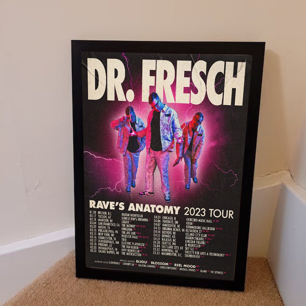 Dr. Fresch Tour 2023 Poster sold by Thien | SKU 155412 | Printerval AU