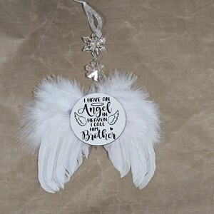 Angel Wing Memorial Ornaments - Etsy