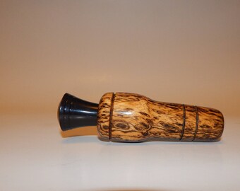 Handcrafted Bocote Duck Call with Echo reed insert