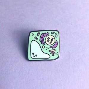 Cell Cutie Enamel Pins -white Enamel- Animal, Plant, Bacteria Cells 1 ...