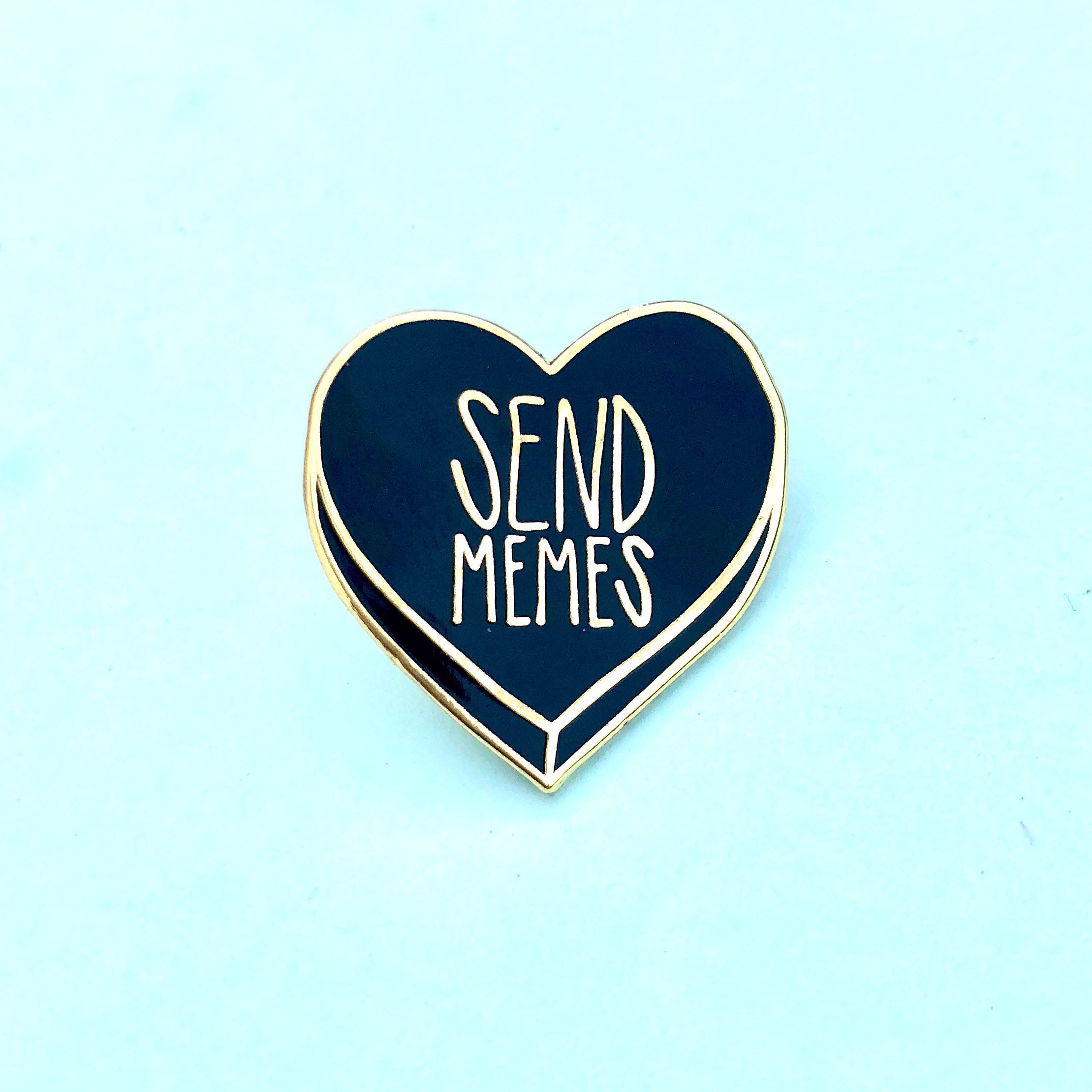 Send Memes 1 Hard Enamel Lapel Pin - Etsy