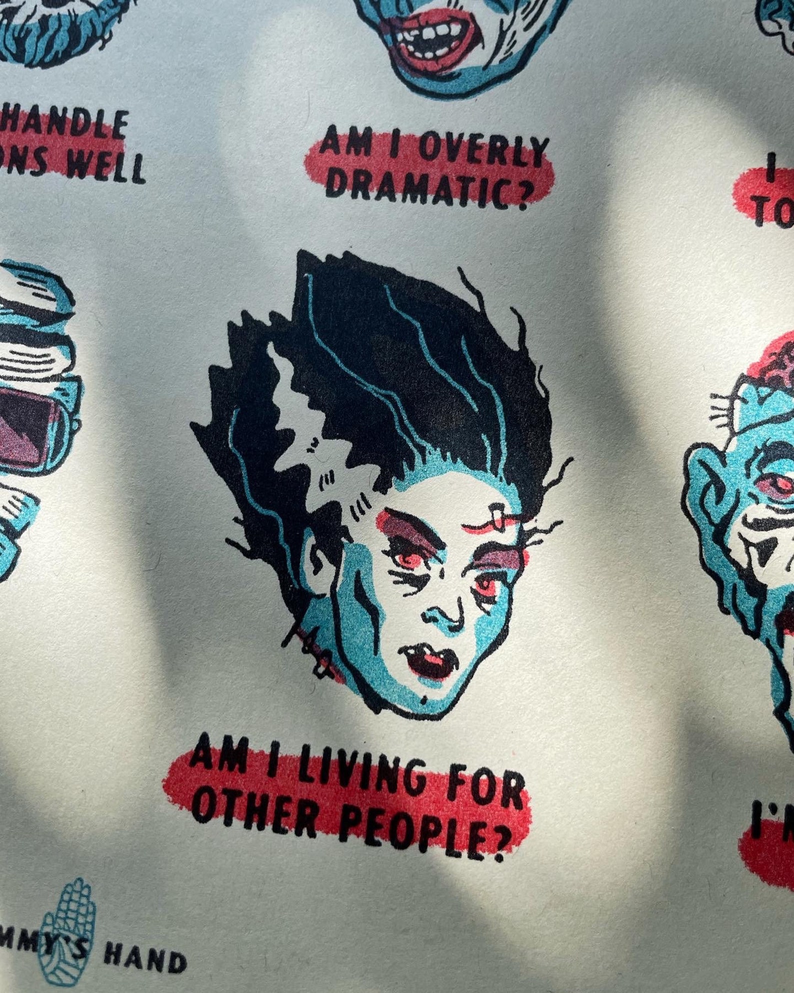 Monsters in Therapy - Iain Burke - Etsy