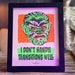 Werewolf in Therapy - Risograph Print, Illustration, Design, Limited ...