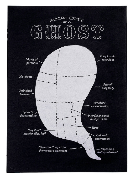 Anatomy of a Ghost | Etsy