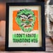 Werewolf in Therapy - Risograph Print, Illustration, Design, Limited ...
