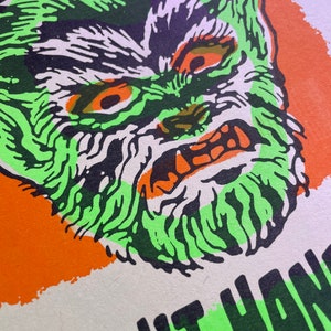 Werewolf in Therapy - Risograph Print, Illustration, Design, Limited ...