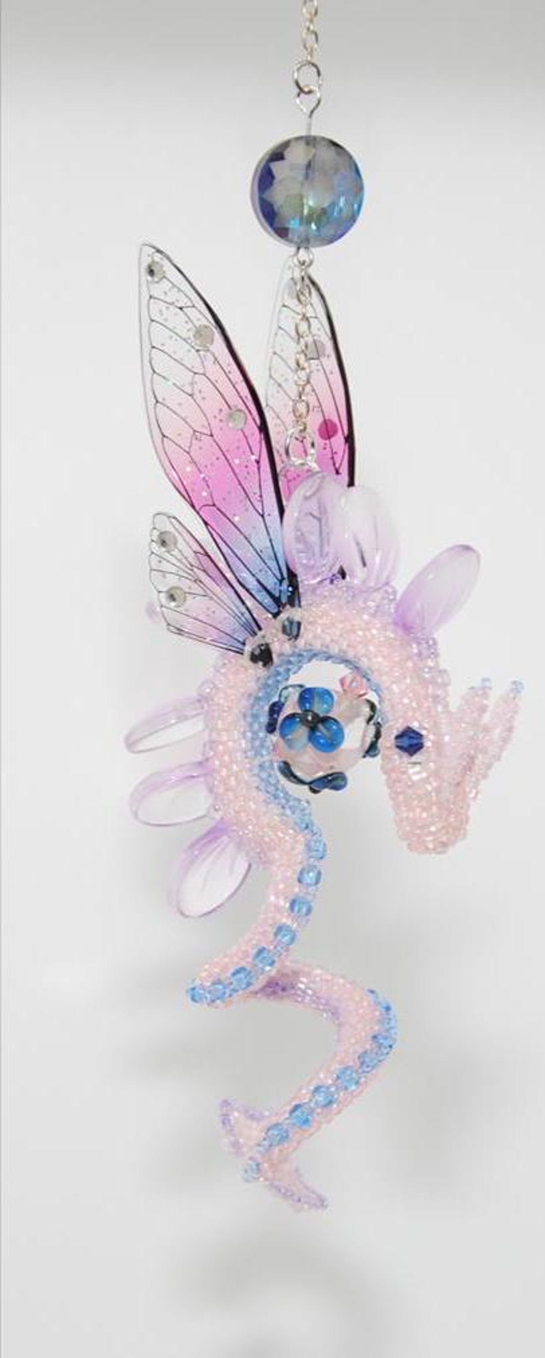 Fairy Wing Bead Dragon Sdragon 3D Beadwork - Etsy UK