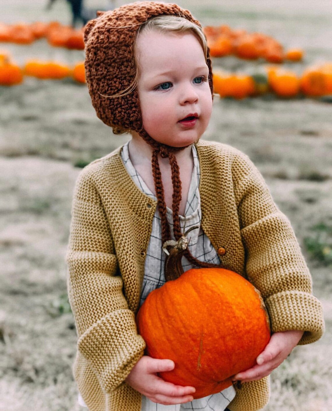 WANDERER Pixie Bonnet rust - Etsy
