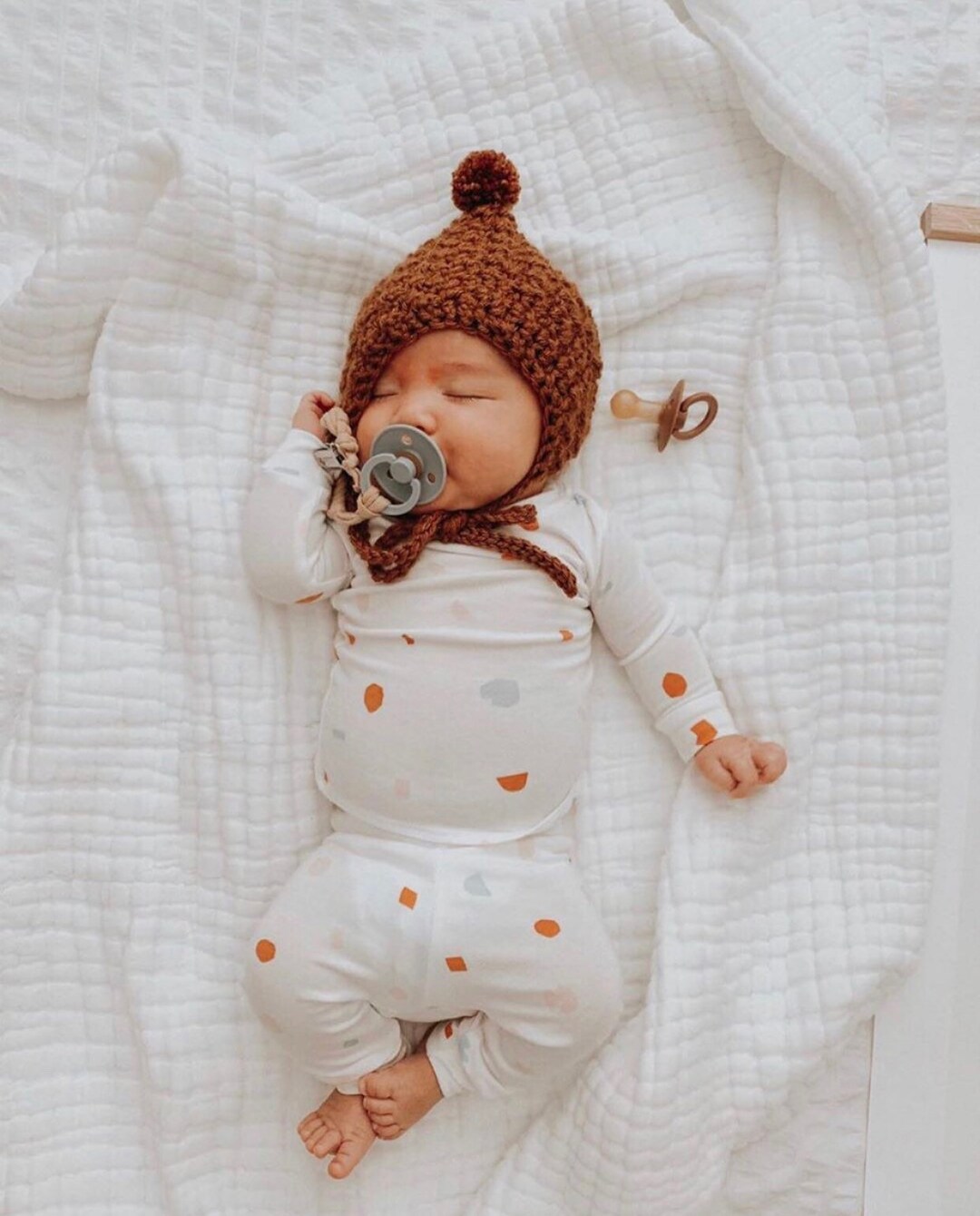 WANDERER Pixie Bonnet rust - Etsy