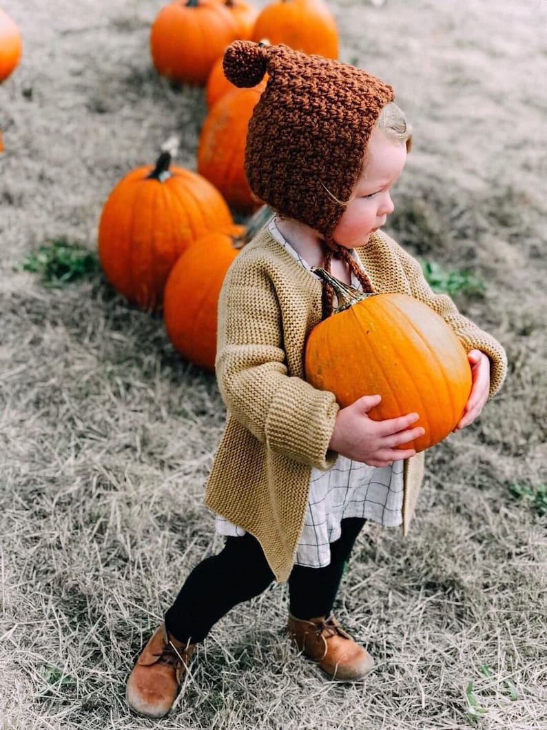 WANDERER Pixie Bonnet rust - Etsy
