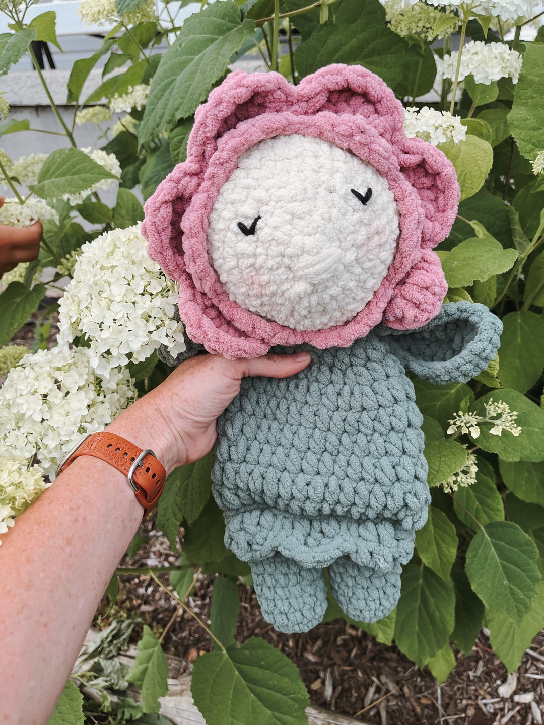 FLOWER Snuggler Baby & Toddler Lovey - Etsy