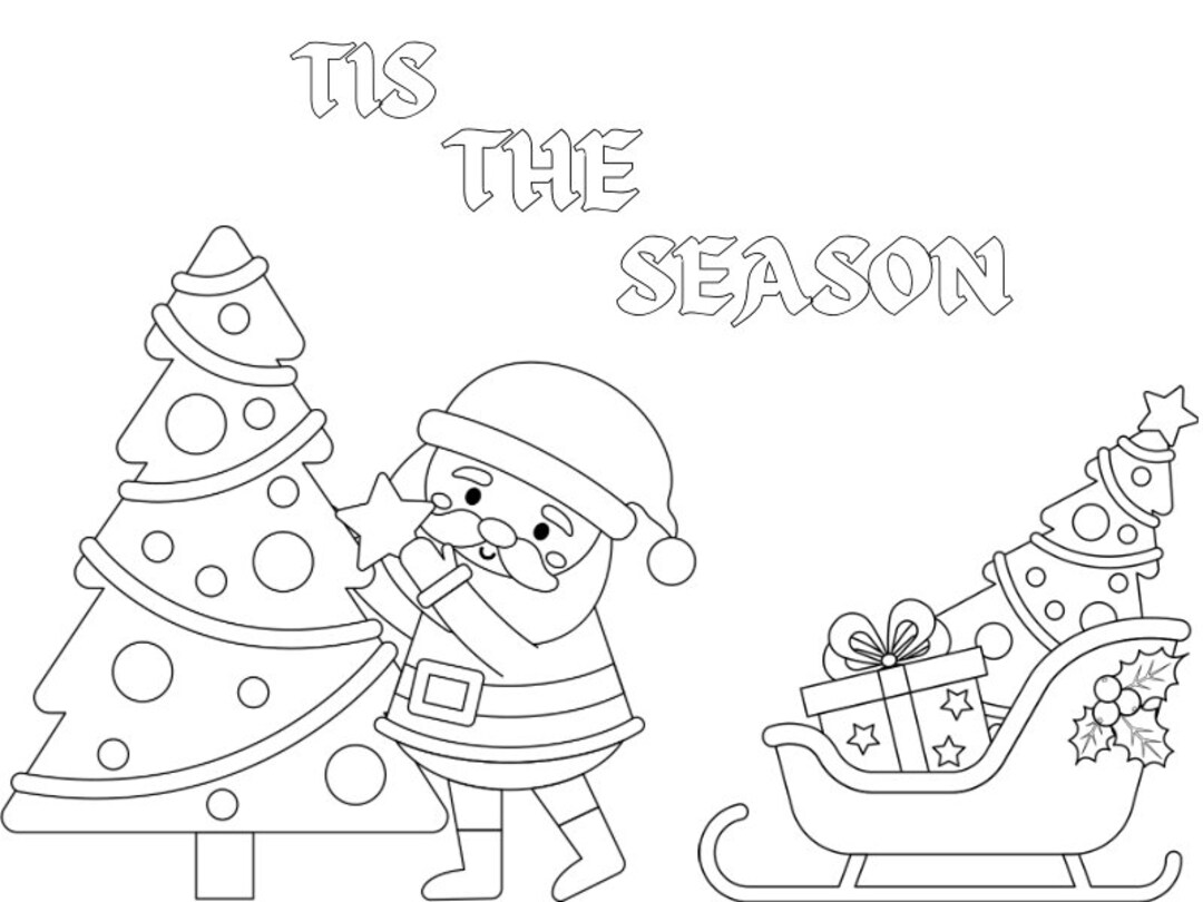 Simple Christmas Prints - Etsy