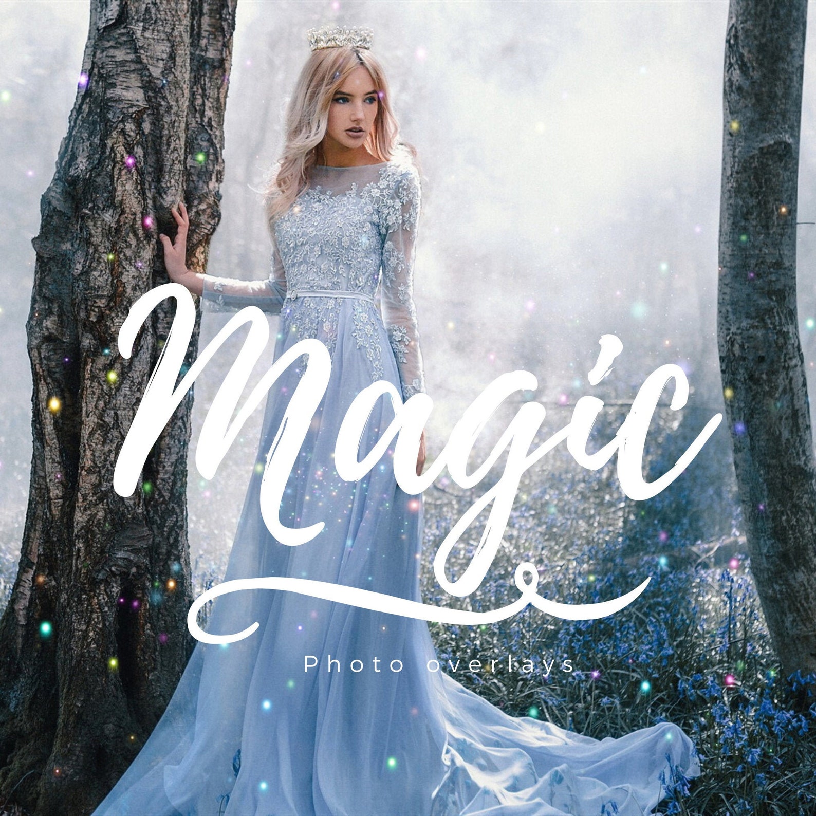 115 Magic Overlays Photoshop Overlays Fog overlays | Etsy