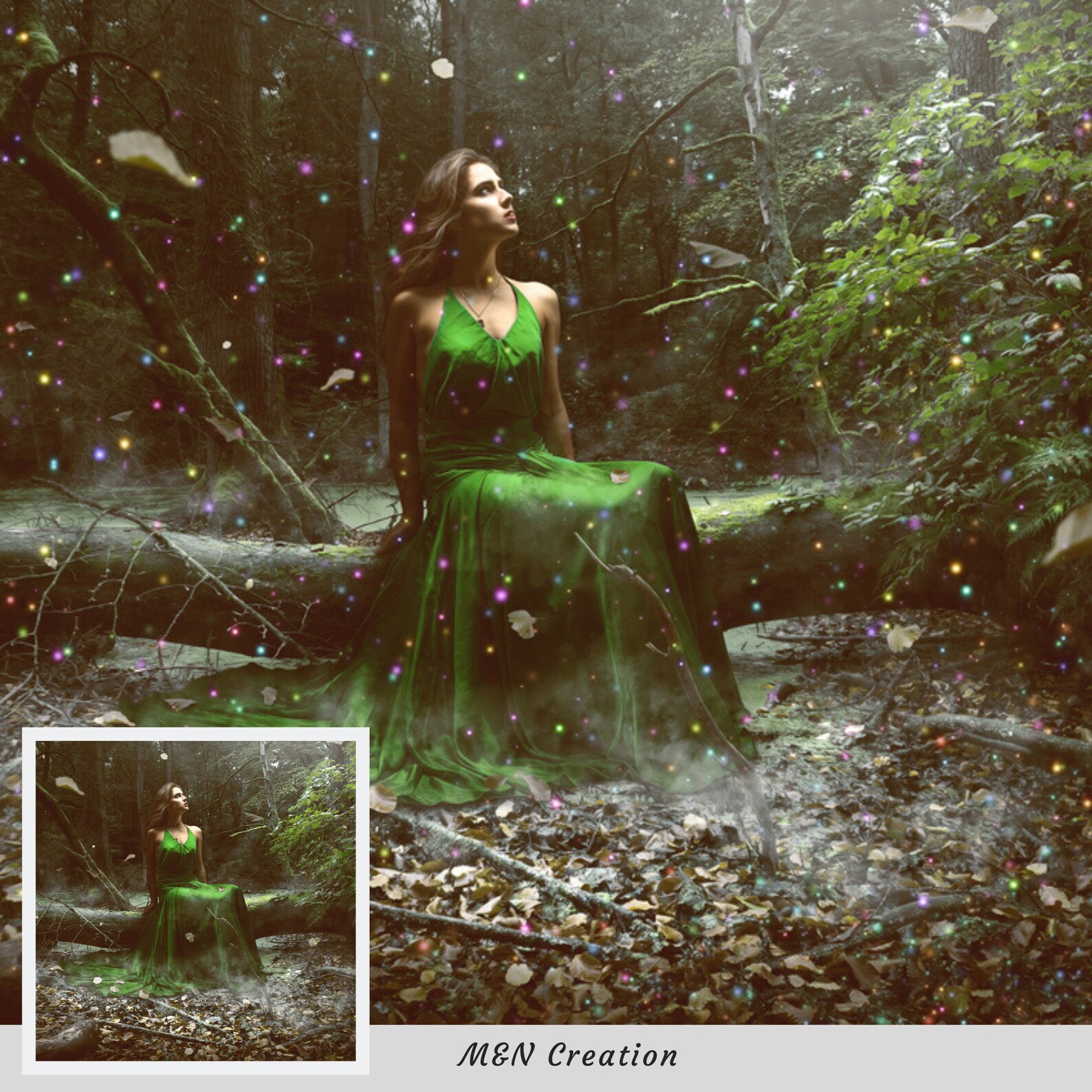 115 Magic Overlays Photoshop Overlays Fog overlays | Etsy