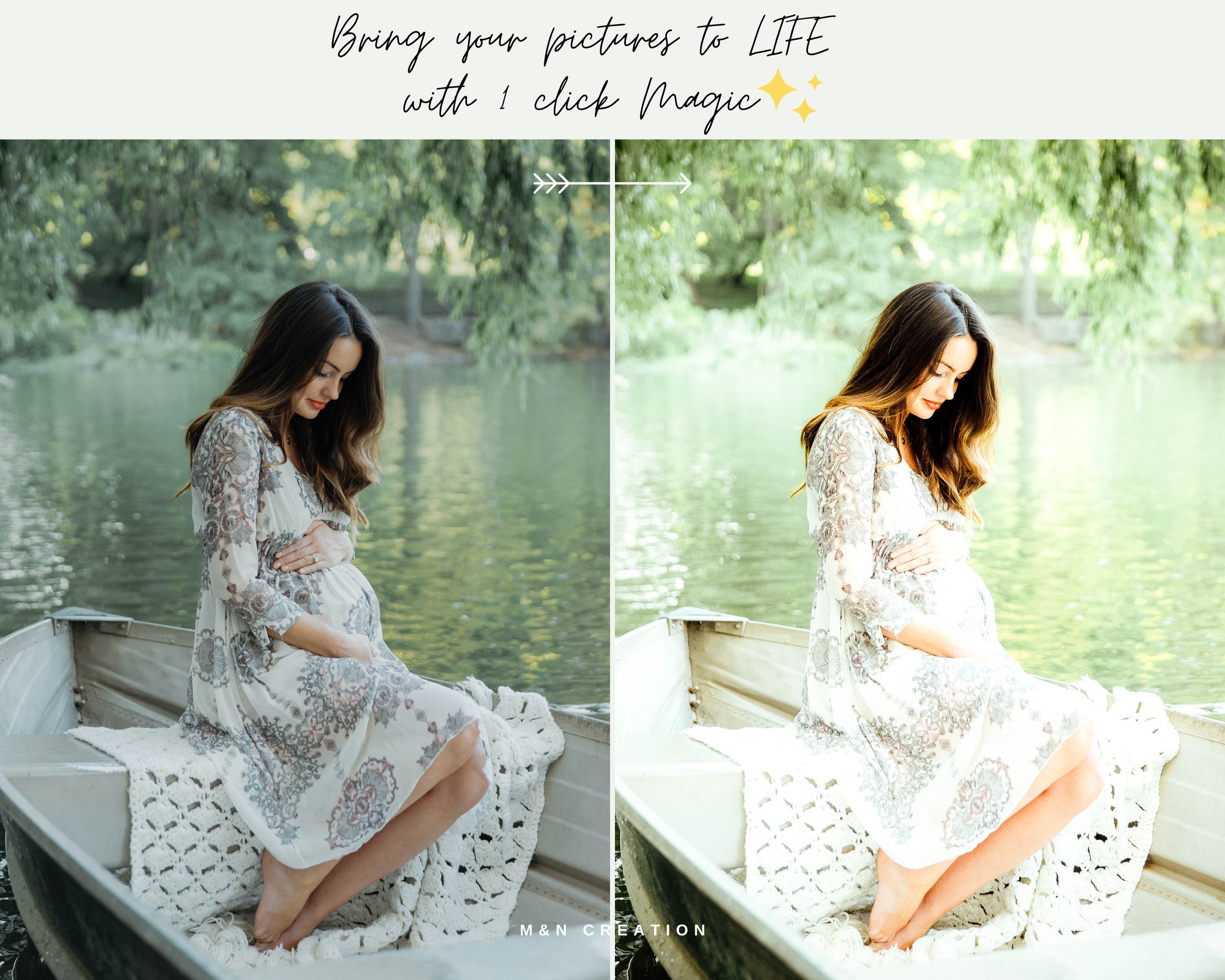 10 Maternity Presets Outdoor Lightroom Presets Mobile Etsy