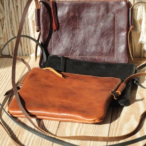 Small Leather Crossbody Purse Cross Body Bag - Etsy
